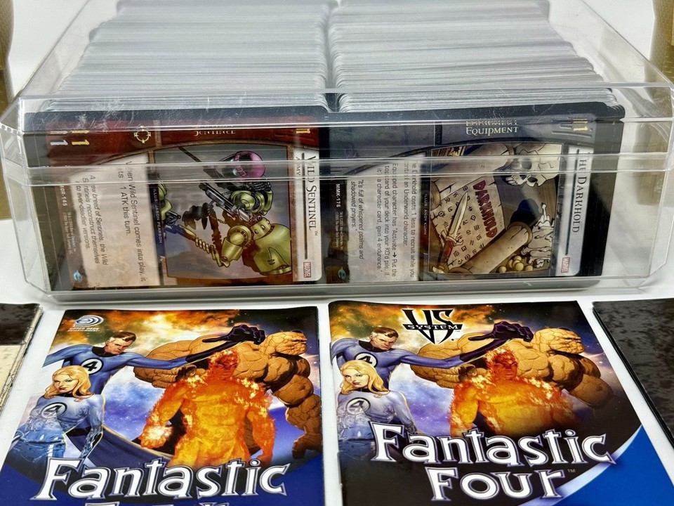 Marvel VS System & DC Lot OF Cards 2004 - No Holo - Multiple Duplicates ...