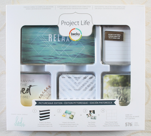 Scrapbooking Kit Heidi Swapp Project Life Core Picturesque Edition 576 ...