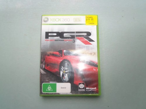 XBOX 360 PGR 3 WITH INSTRUCTION BOOK PROJECT GOTHAM RACING 3 | eBay Australia