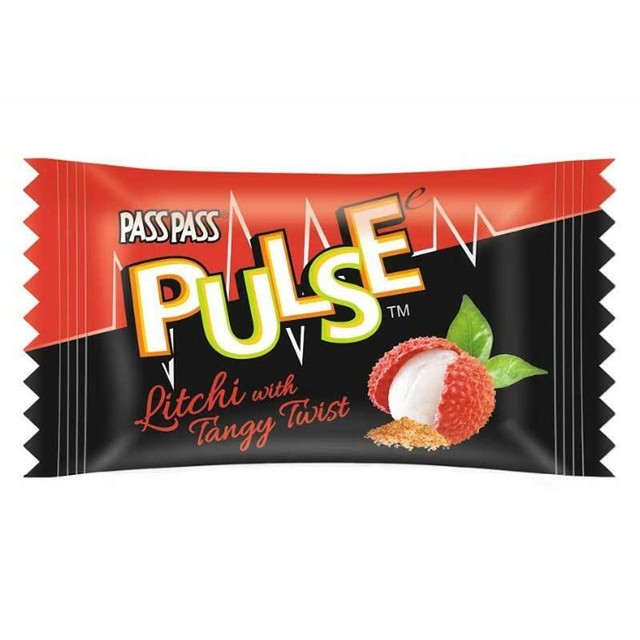 Pulse Candy toffee Pass Pass Guava Orange Mango Litchi Tangy twist ...