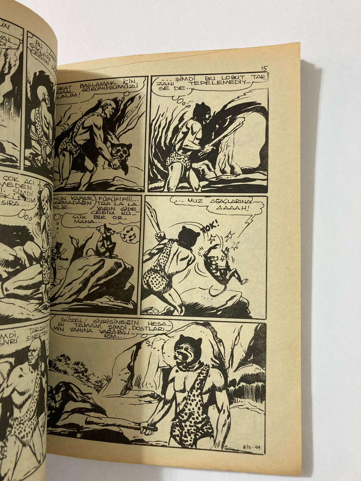 Tarzan Turkish Comic #37 1980s RARE Edition | eBay