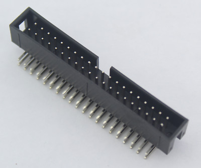 10pcs 2x3-2x25 6-50 Pin Right Angle Male Shrouded IDC Box Header ...