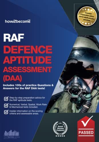 RAF Defence Aptitude Assessment (DAA): Includes 100s of practice | eBay