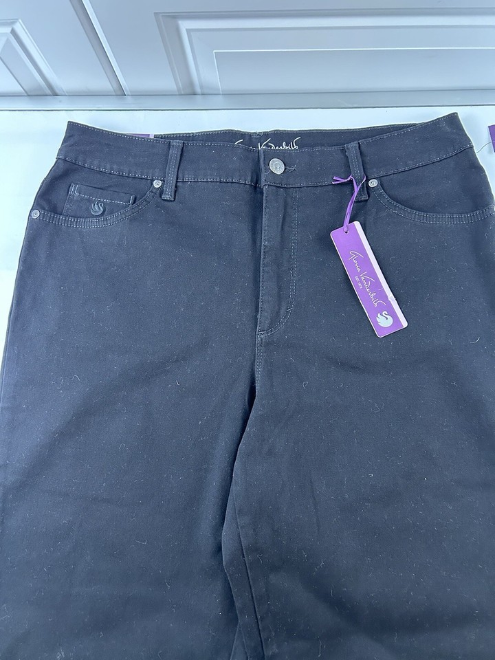 Gloria Vanderbilt Amanda 2.0 Comfort Flex Stretch Slim Leg Mid Rise 14 ...