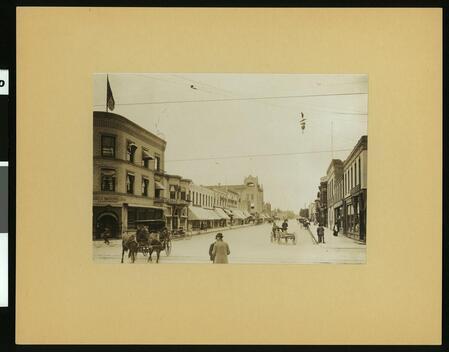 View of State Street in Redlands 1900 California Old Photo | eBay