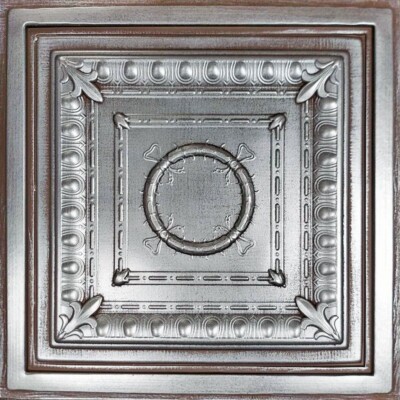 Grid System, Pop In 24" x 24", 3D PVC Ceiling Tiles, Ancona Antique ...