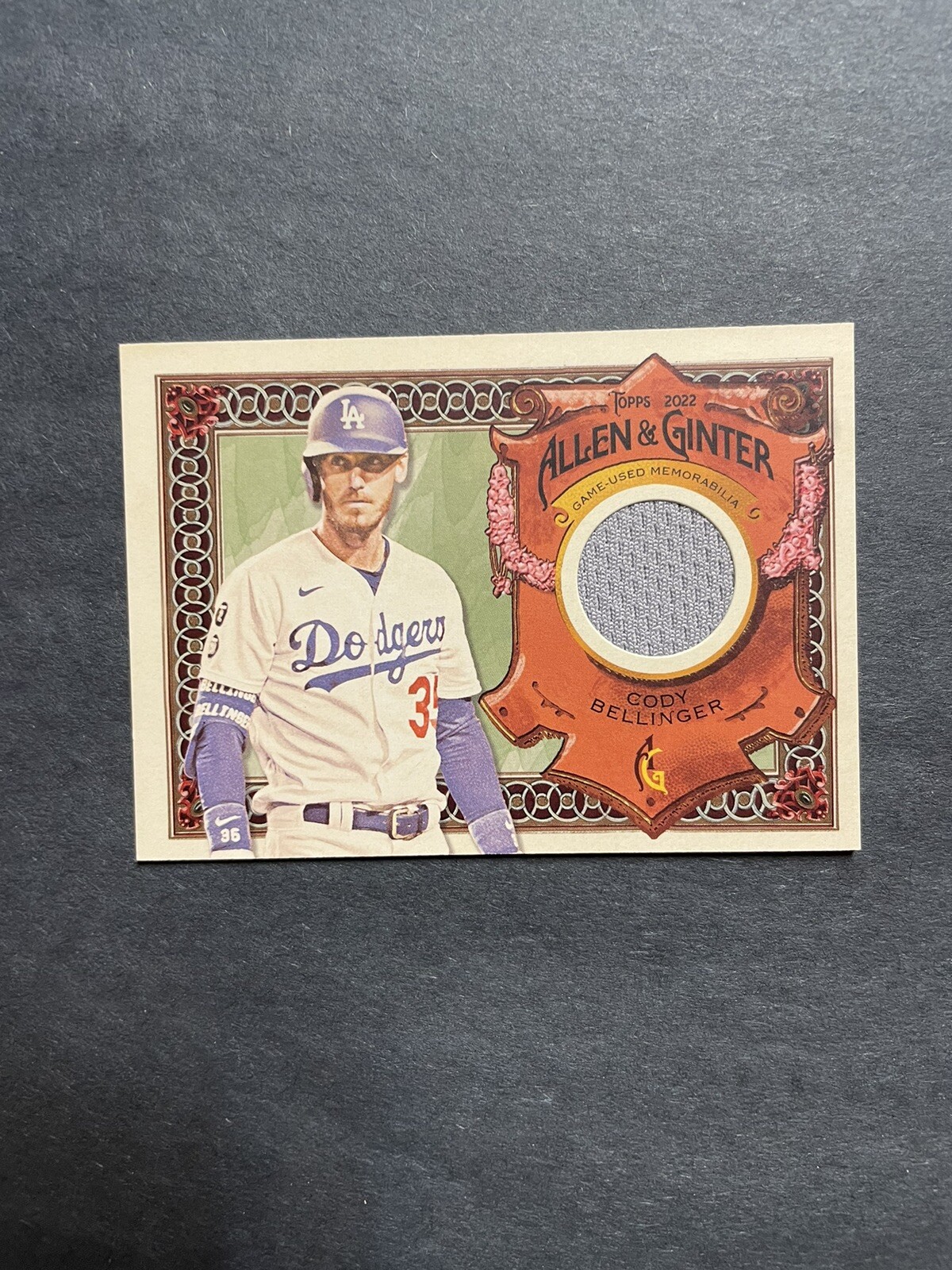 2022 Topps Allen & Ginter - Cody Bellinger - #AGRA-CB Relic DODGERS | eBay