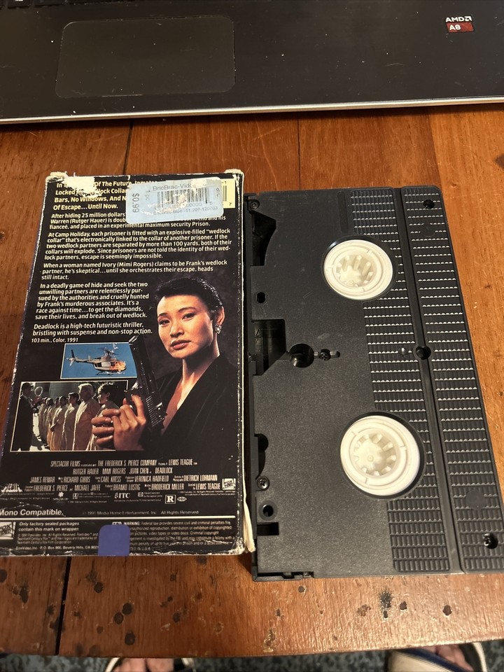 Deadlock (VHS, 1991) Rutger Hauer. A Must See If You’re A Fan If His ...