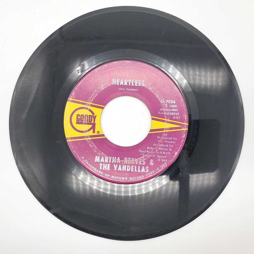 Martha Reeves & The Vandellas Taking My Love 45 RPM Single Record Gordy ...