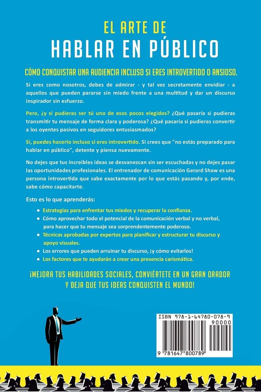 Gerard Shaw El arte de hablar en público (Poche) 9781647800789 | eBay