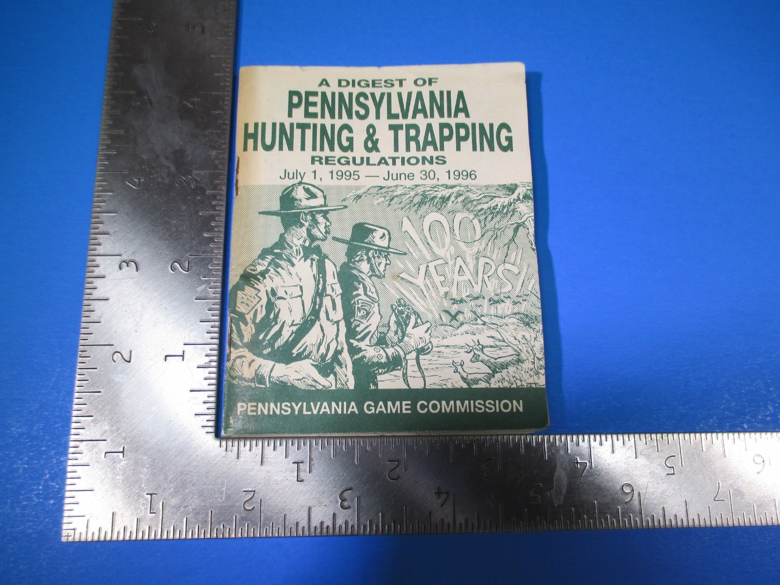 Vintage 1996 A Digest of Pennsylvania Hunting & Trapping Regulations ...