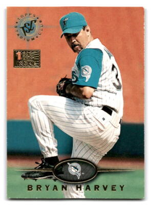 Bryan Harvey 1995 Topps Baseball #3 Florida Marlins | eBay