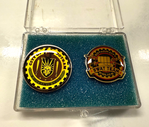 DC Comics Batman Gotham City Police Dept. Enamel Metal Pins- New Movie ...