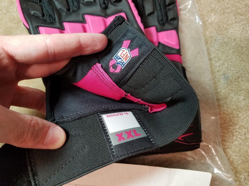 NIKE HYPERBEAST 2.0 ADULT PADDED LINEMEN FOOTBALL GLOVES, PGF317, NFL ...