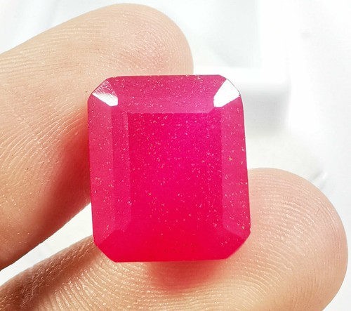 6,80 ct certifié naturel Bixbite Utah rose-rouge émeraude béryl pierres ...