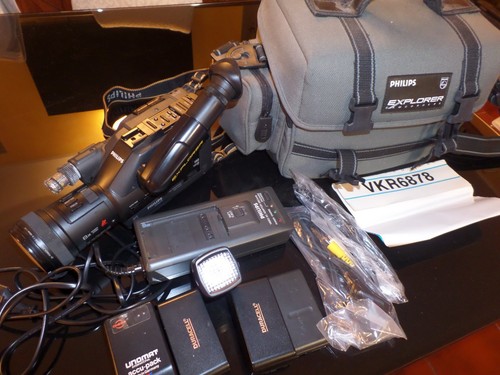 Telecamera Philips Explorer VKR 6878 Vintage anni 90 | eBay