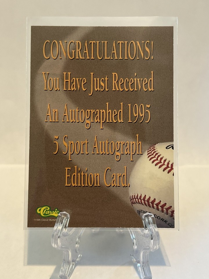 1995 Ben Grieve Auto Classic 5 Sport | eBay