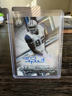 TONY TOLBERT 2024 Topps Composite -Resurgence Signature /125 #RA-22 | eBay