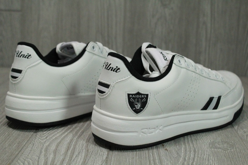 ~ New Rare in Box Reebok G-Unit G6 Raiders White Leather Shoes Mens ...