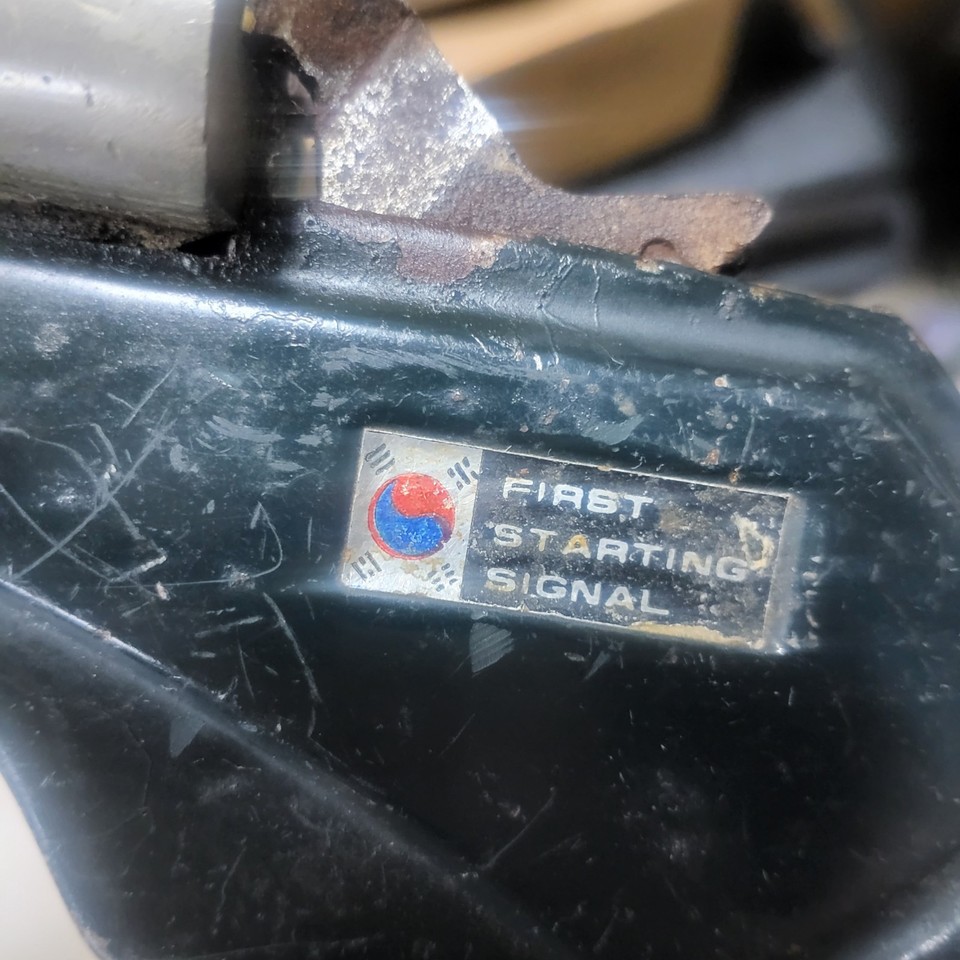 vintage first starting signal gun made in korea 50year old working | eBay
