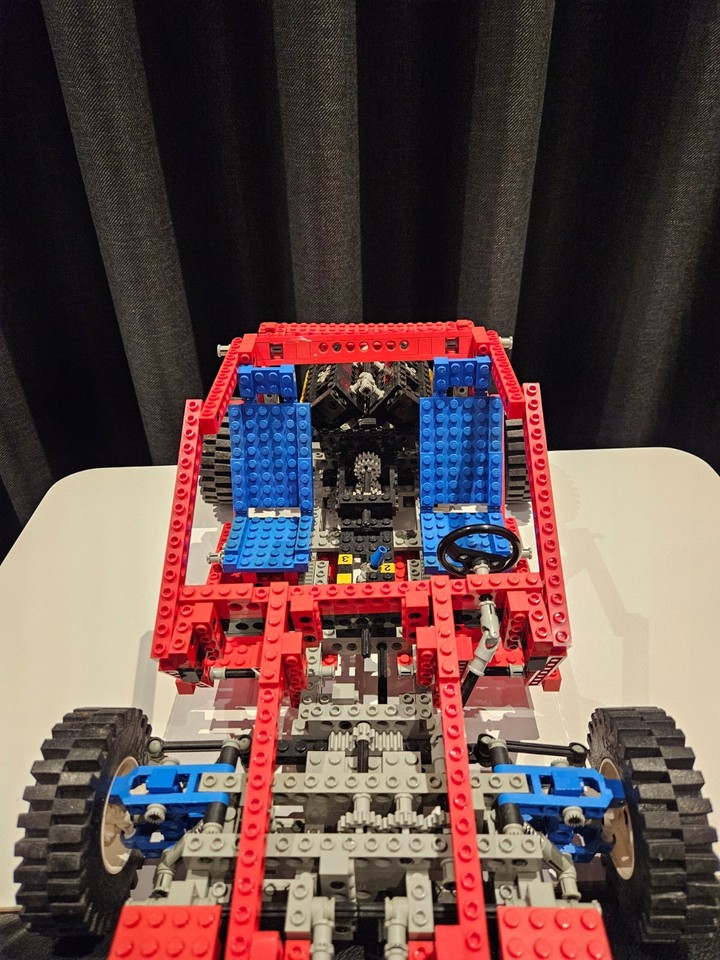 Lego 8865 Technic Test Car - Auto - Rennwagen 1988 rot inkl. OBA | eBay.de