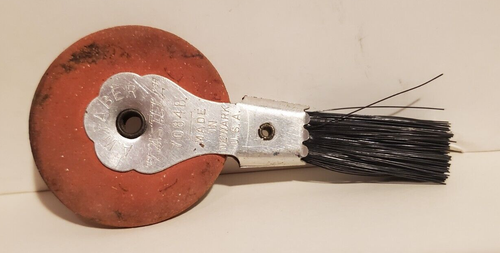 VINTAGE A W FABER "CASTELL" TYPEWRITER ERASER BRUSH 7084B NEWARK NJ USA ...