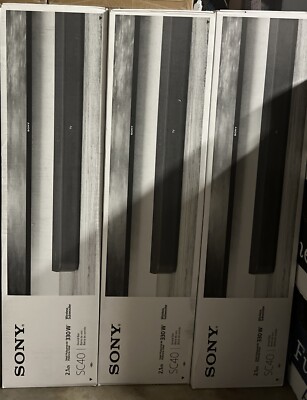 Sony HT-SC40 2.1ch Soundbar with Wireless Subwoofer - Black Tested Ob ...