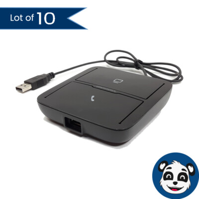 Lot of 10 PLANTRONICS MDA220 USB PC/Phone Switch for USB Headset w/ PSU ...