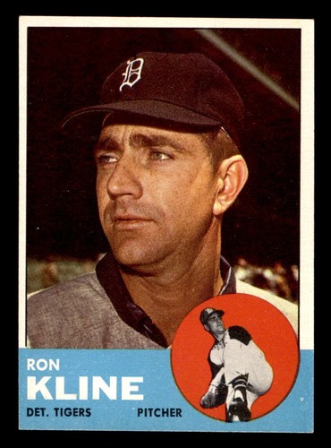 1963 Topps Baseball #84 Ron Kline NM/MT *f1 | eBay