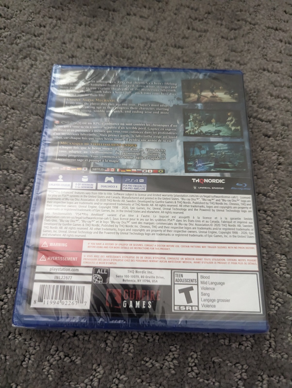 PS4 Playstation 4 Chronos: before the Ashes New & Sealed 811994022677 ...