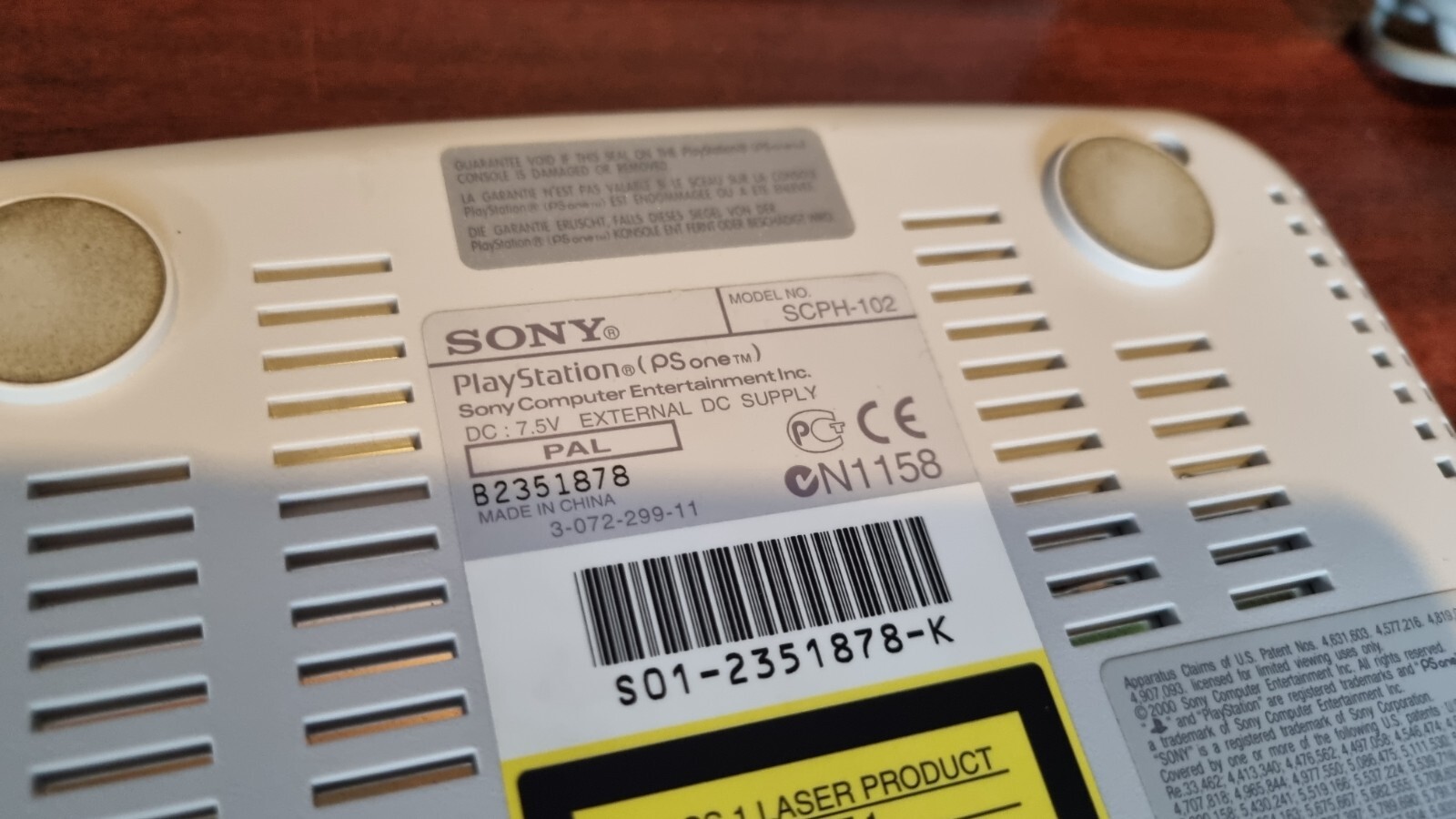 SONY PLAYSTATION PS1 PSX - WHITE SLIM & 4 GAMES #BBX1BB1 BOXED | eBay UK