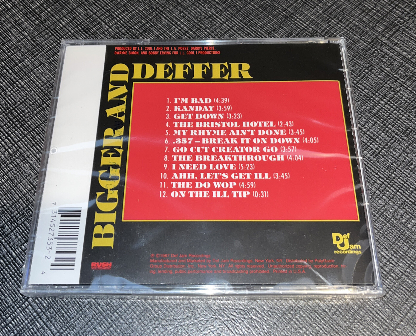 Bigger & Deffer by LL Cool J (CD, 1995) 731452735324 | eBay