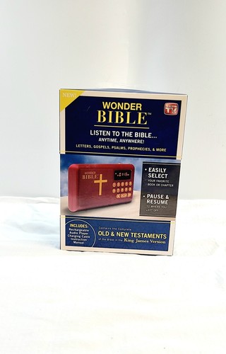 Wonder Bible Audio Player Old And New Testament KJV 740275049143| eBay