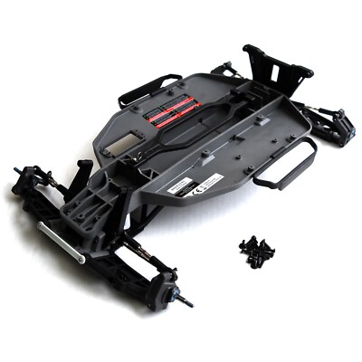 NEW Traxxas Slash HD 2WD Conversion Chassis Gray Pre-Roller/Slider ...