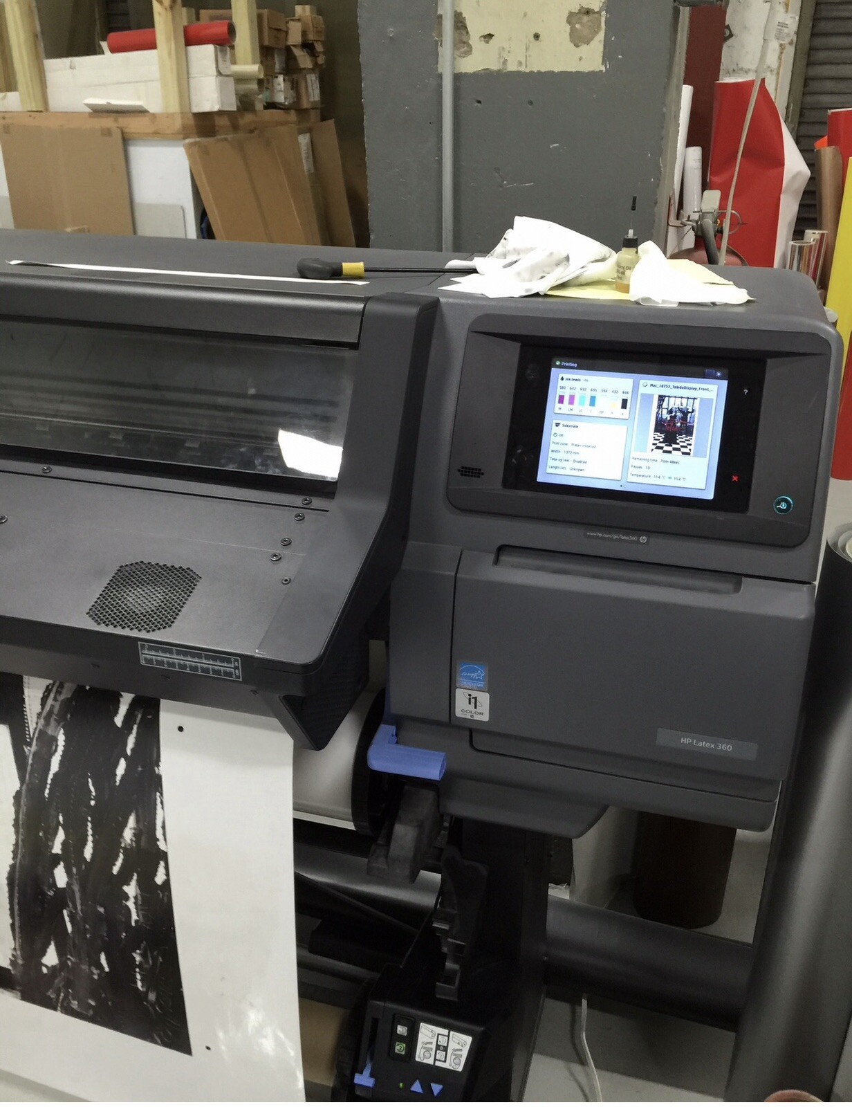 HP Latex 560 64" Wide Format Printer (USED) | eBay