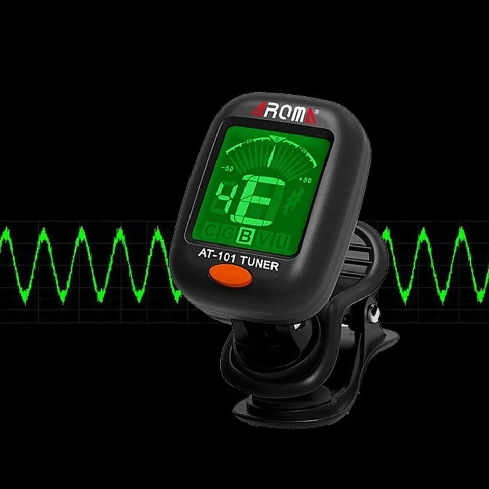 LCD Clip On Chromatic Acoustic Electric Guitar Bass Ukulele Banjo ...