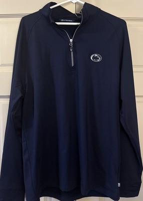 Cutter & Buck Penn State Nittany Lions Mens Size Large Blue 1/4 Zip | eBay
