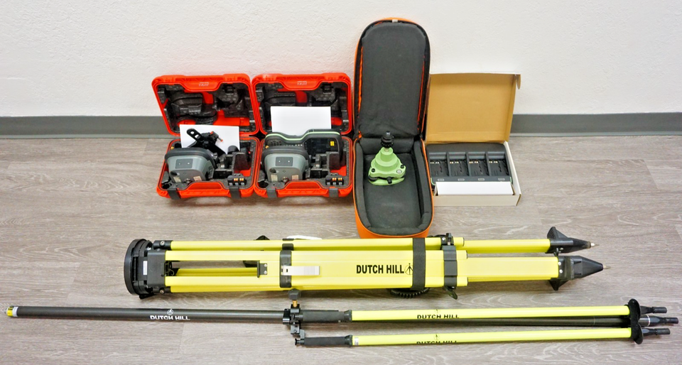 Leica GS18 UHF Satel Performance Rover & Base GPS Glonass Galileo RTK ...