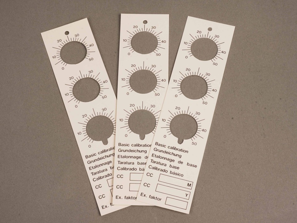 Durst Testset Kodak 35 Calibration Colour Negative, Print, Cards -AC707 ...