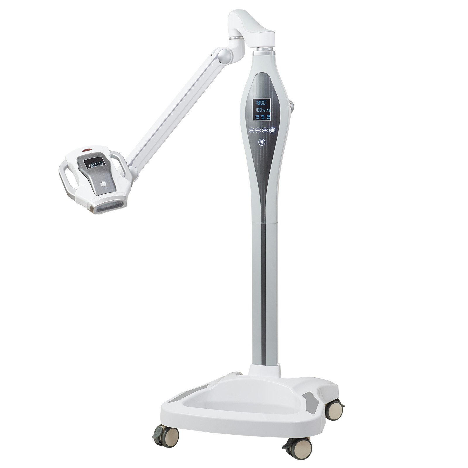 60W Dental LED Bleaching System Teeth Whitening Lamp with Double Screen ...