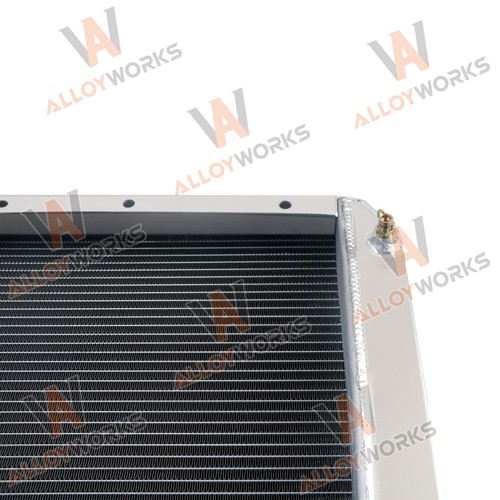 D81055 3 Row Radiator For Case-IH Backhoe 480D 480LL 580 Super D 580D ...