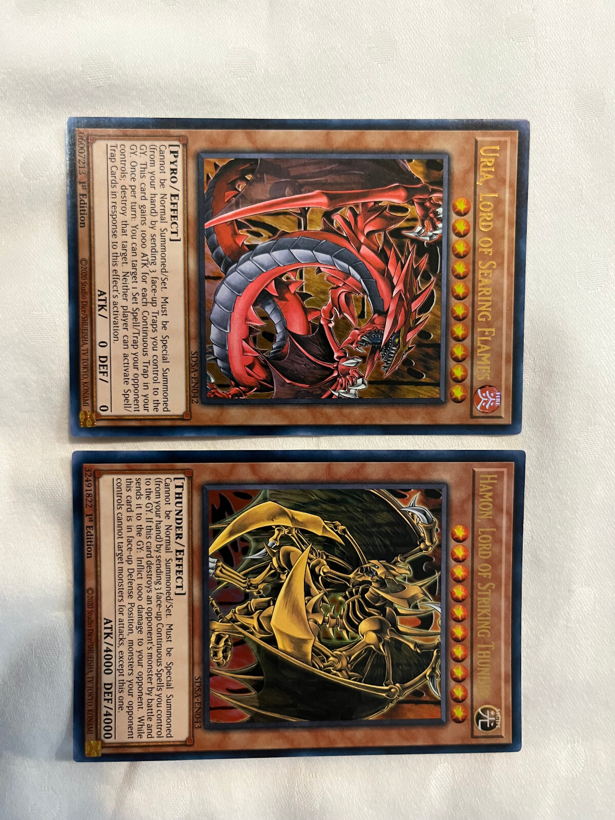 RAVIEL SECRET, ULTRA & SHIMMERING URIA SEARING FLAMES HAMON STRIKING ...