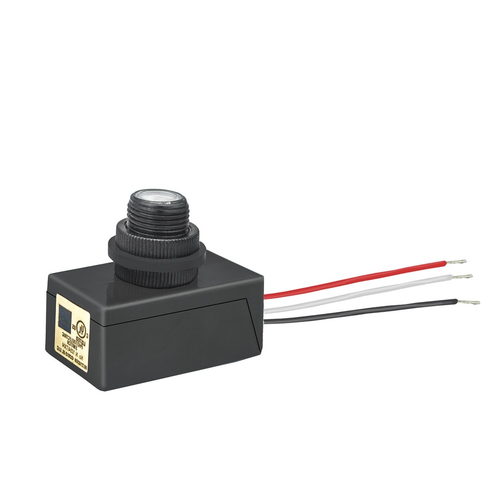 Outdoor Hard-Wired Post Eye Light Control Electric Photocell Dusk to ...