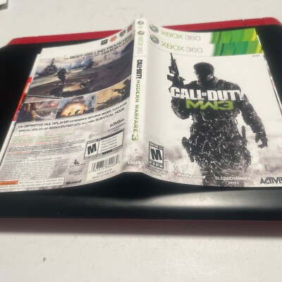 Call of Duty Modern Warfare 3 Xbox 360 Box Art Insert | eBay