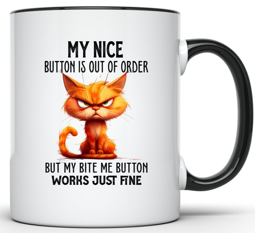 Sarcastic Mug Coffee Funny Gift For Cup Novelty 11oz Mug, Ceramic My ...