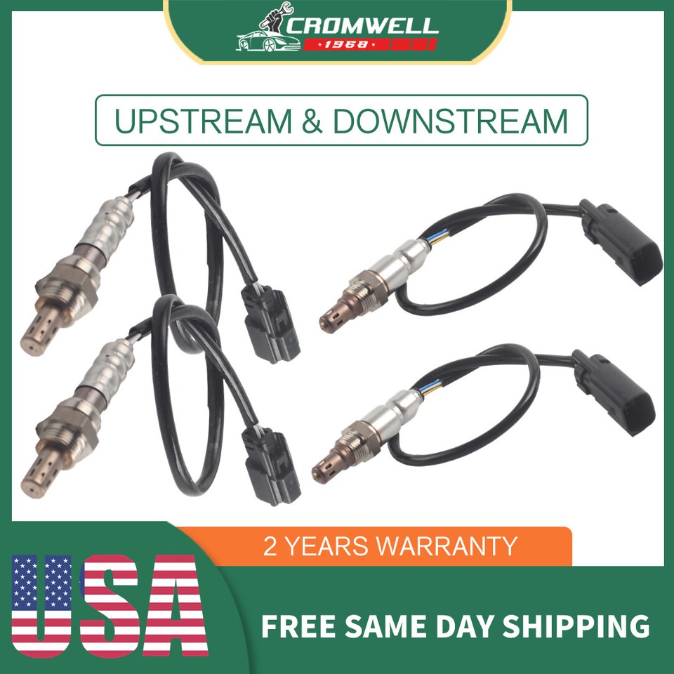 4PCS O2 Lambda Oxygen Sensors Upstream & Downstream For Ford Edge 14-11 ...