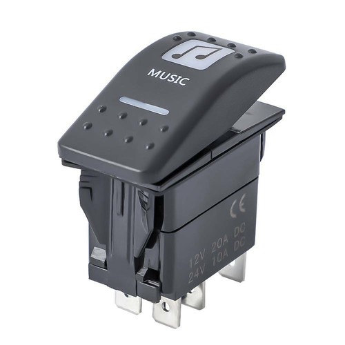 Rocker Switch Music Amber/Orange for Can-Am Maverick X3 Commander ...