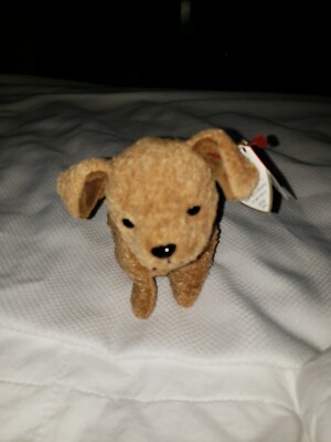 Ty Beanie Baby Tuffy Plush 7in Terrier Dog Stuffed Animal Retired with ...