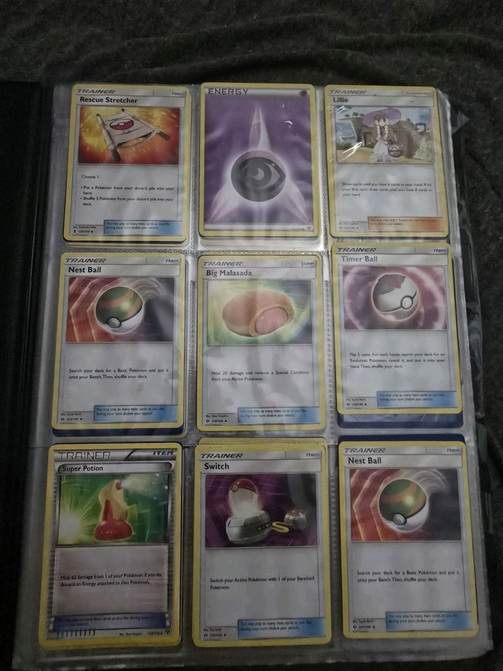 Pokemon Cards Filled Book Lots Of Cardd | eBay
