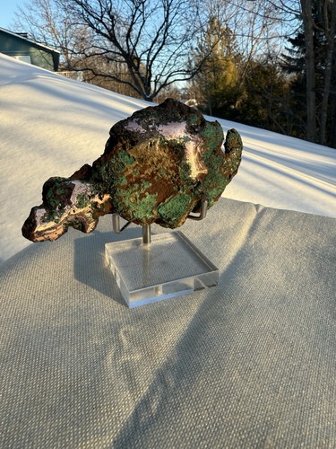 Michigan Glacial Float Copper- Keweenaw Peninsula -Houghton County 1.9 ...